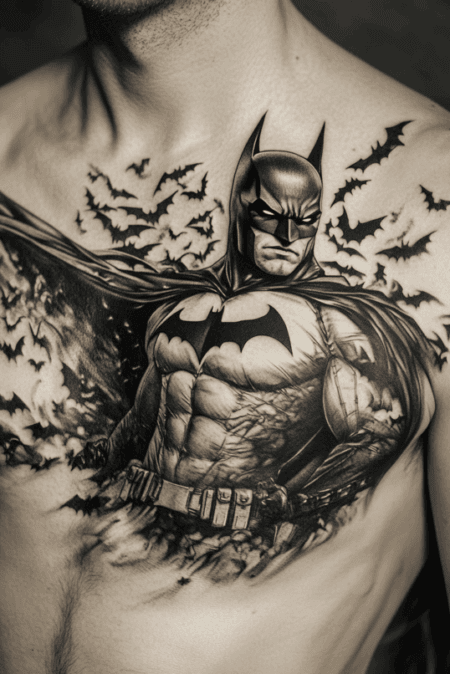 22+ Awesome Batman Tattoo Ideas