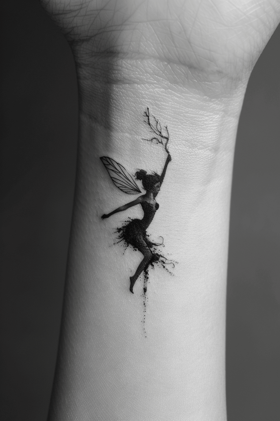 18+ Stunning Fairy Tattoo Ideas