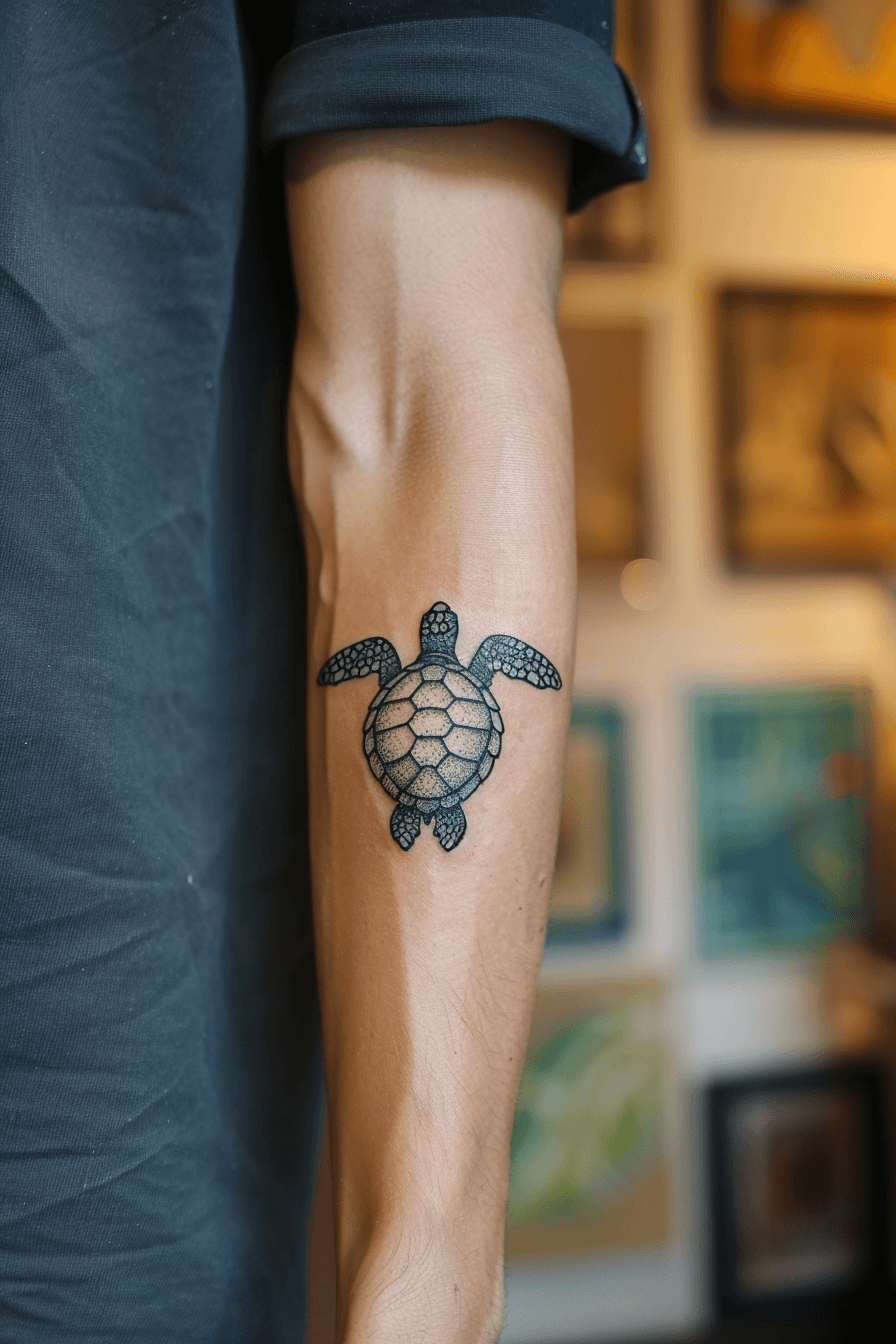 23+ Stunning Sea Turtle Tattoo Ideas You'll Love