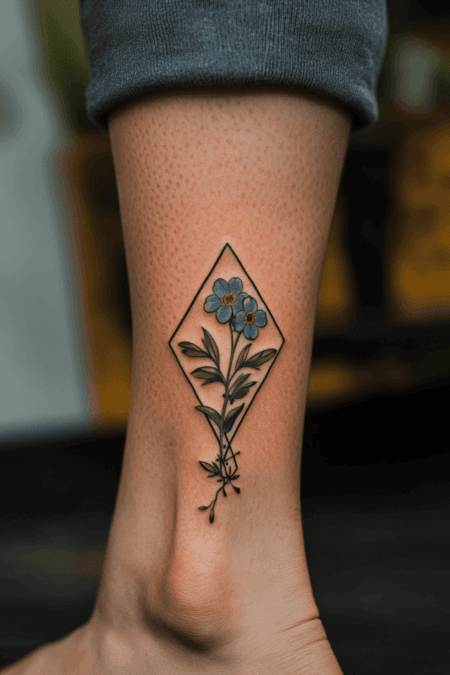 26+ Charming Forget-Me-Not Flower Tattoo Designs You’ll Adore