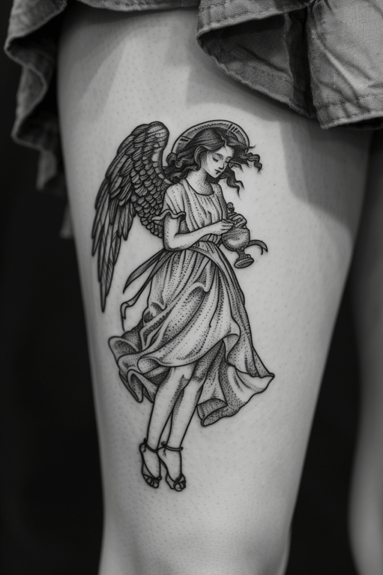Beautiful Angel Tattoo Ideas for Inspiration