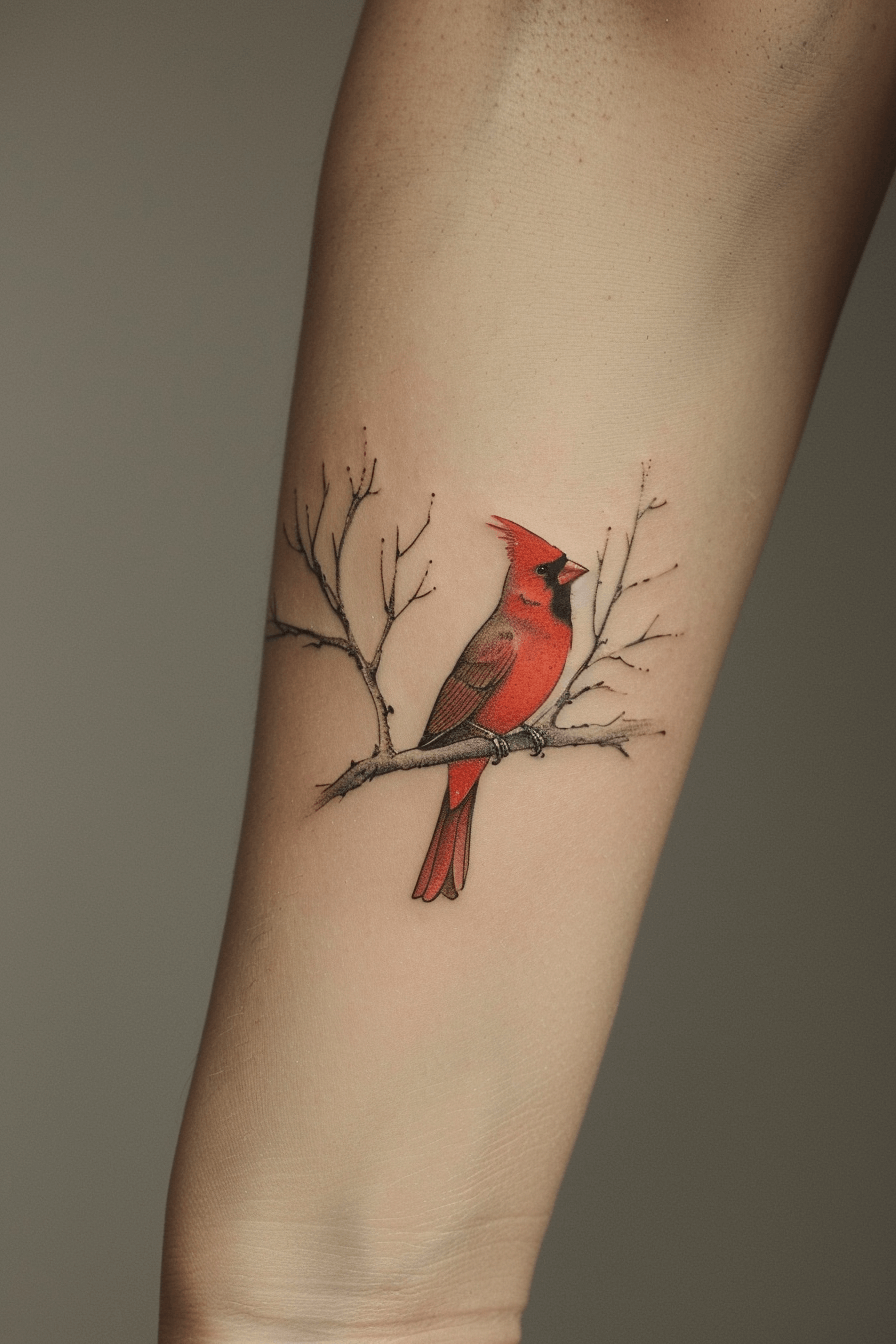 Beautiful Cardinal Tattoo Ideas with Symbolism
