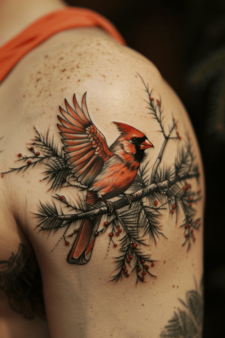 Beautiful Cardinal Tattoo Ideas with Symbolism