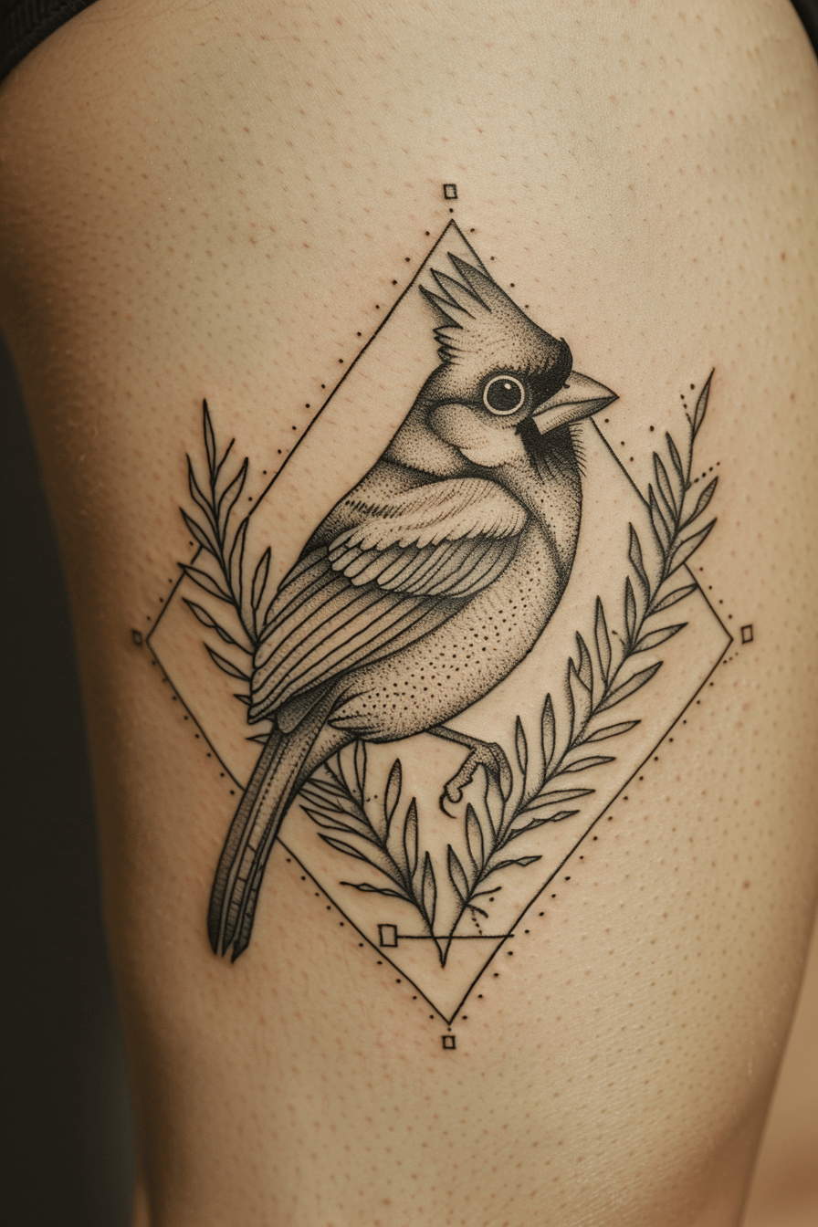 Beautiful Cardinal Tattoo Ideas with Symbolism