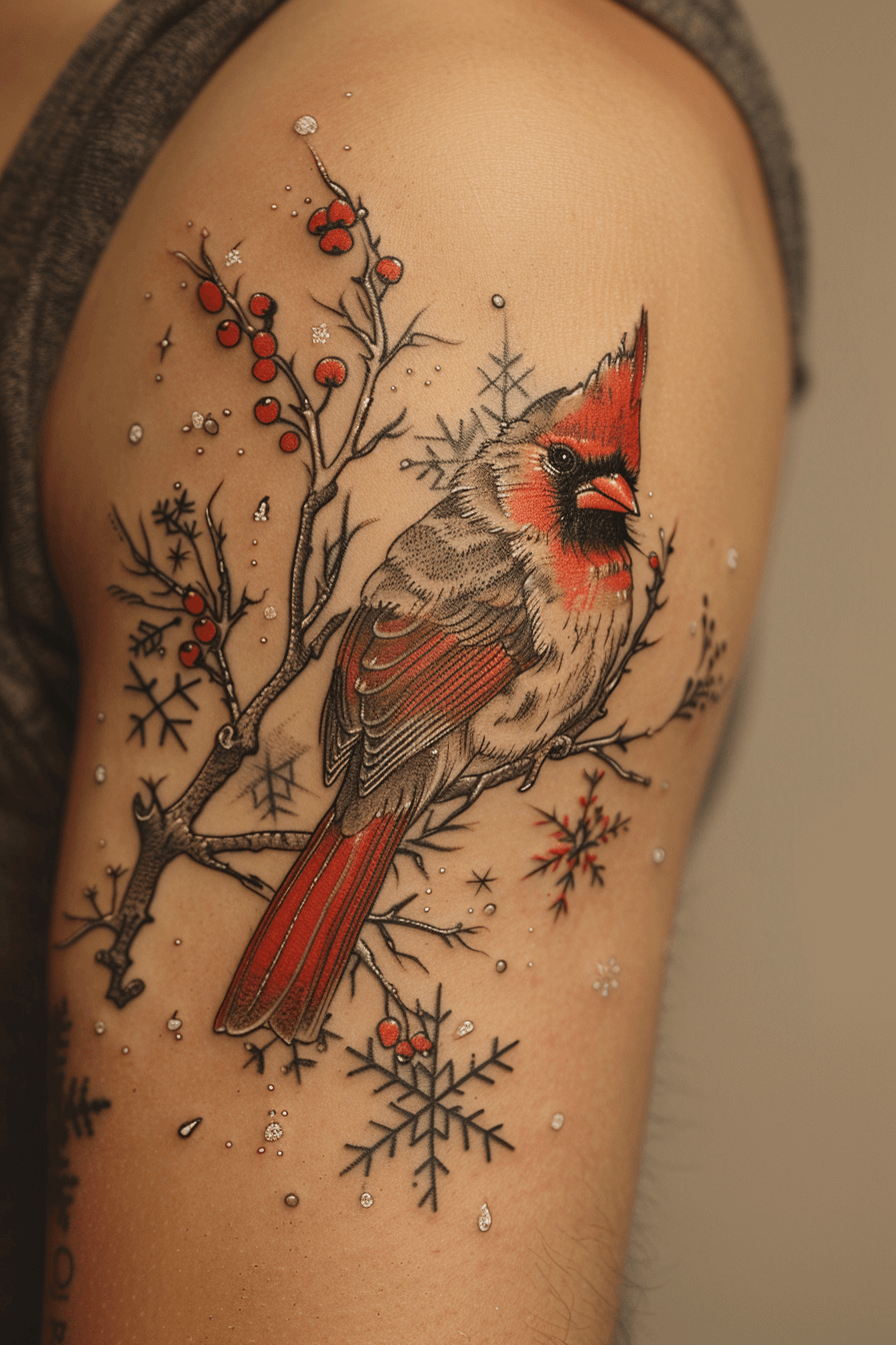 Beautiful Cardinal Tattoo Ideas with Symbolism