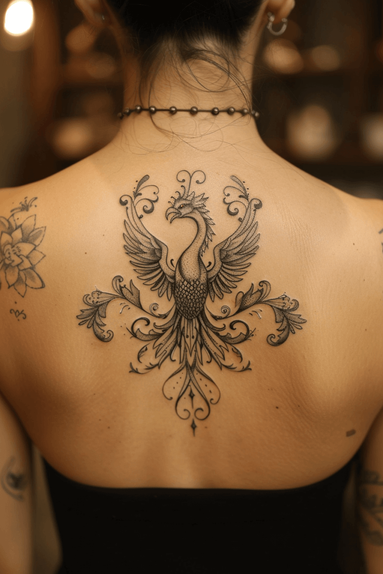 Stunning Phoenix Tattoos for Women: Top Ideas & Designs