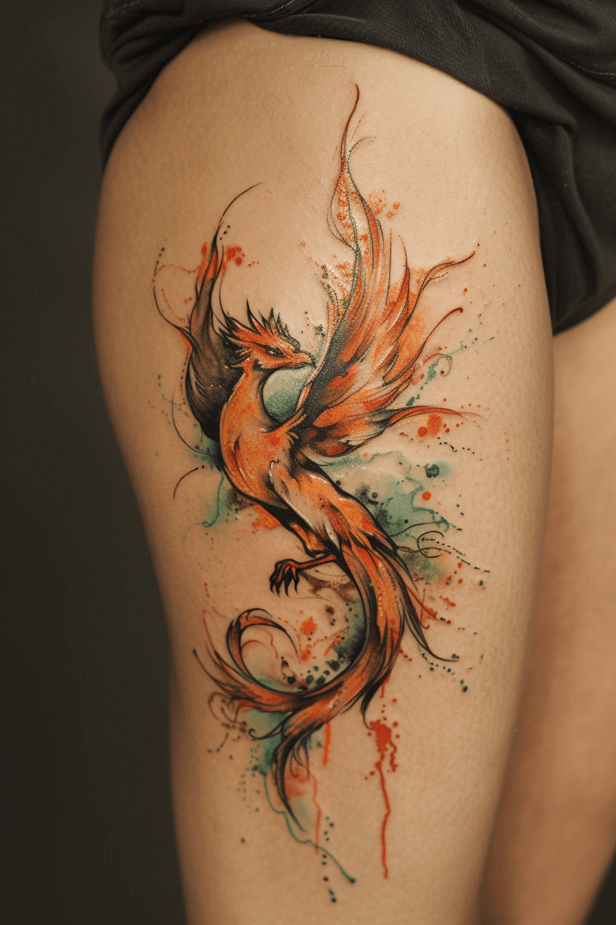 Stunning Phoenix Tattoos for Women: Top Ideas & Designs