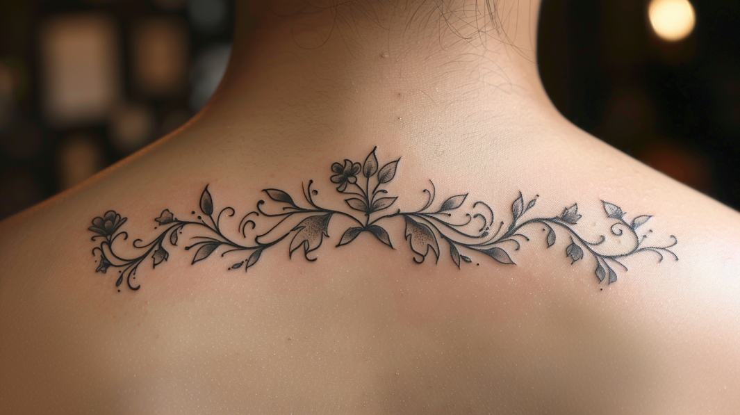 43+ Stunning Vine Tattoo Ideas
