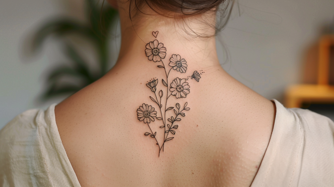 22+ April Birth Flower Tattoo Ideas