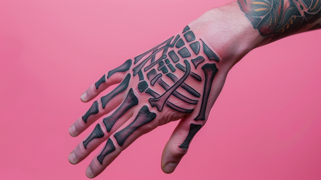 18+ Bone Hand (Skeleton) Tattoo Ideas