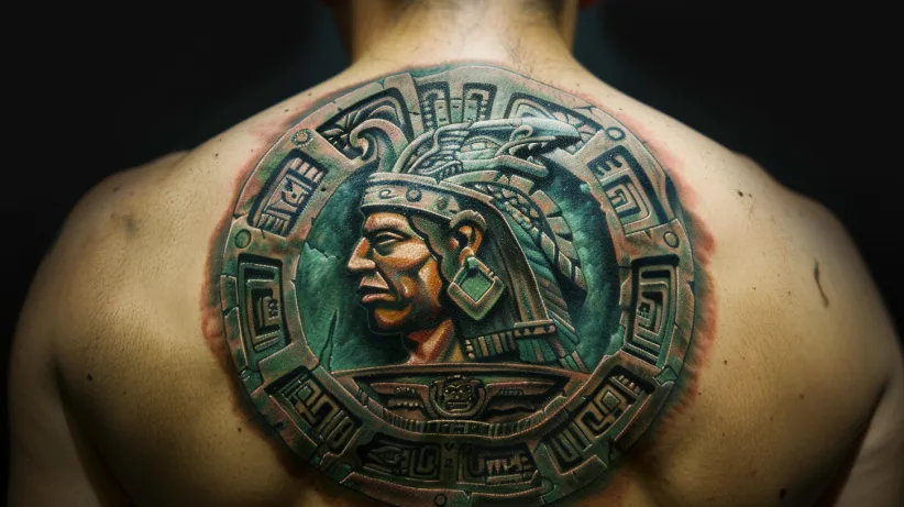19+ Striking Aztec Tattoo Designs Full of Symbolic Meaning