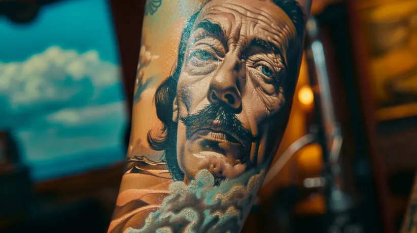 18+ Surreal Salvador Dali Tattoo Ideas for Art and Ink Lovers