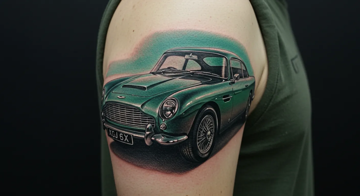 25+ Cool Car Tattoos for Guys Who Love Speed and Style