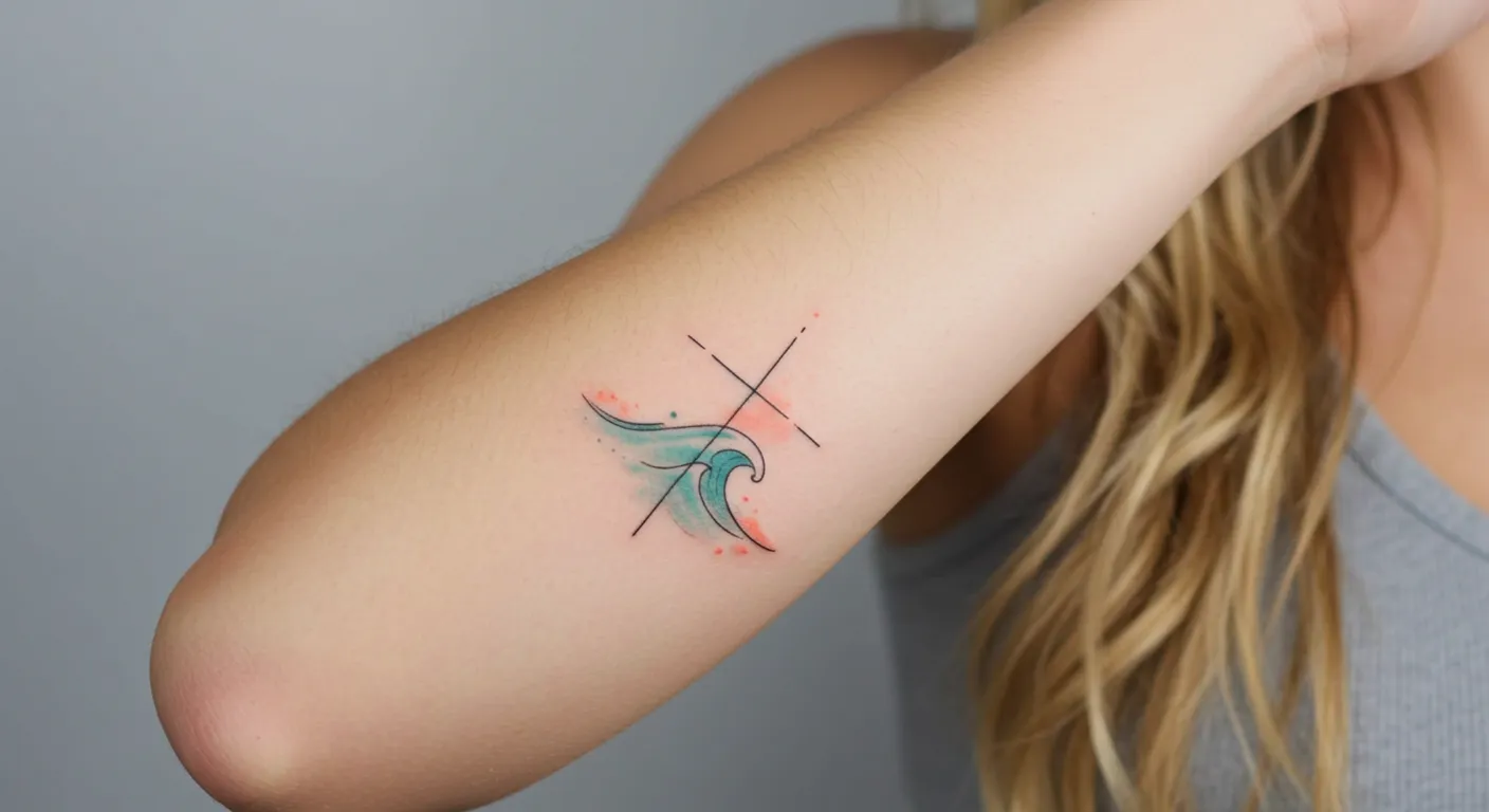 23+ Meaningful Fine Line Cross Tattoo Designs for Faith-Inspired Style