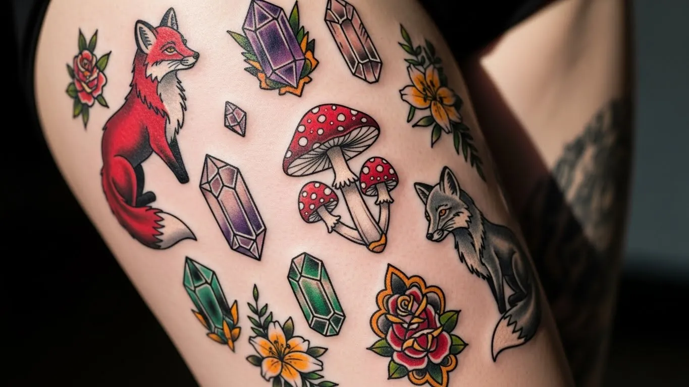 20 Neo Traditional Tattoo Flash Art Sheets Full of Inspiration