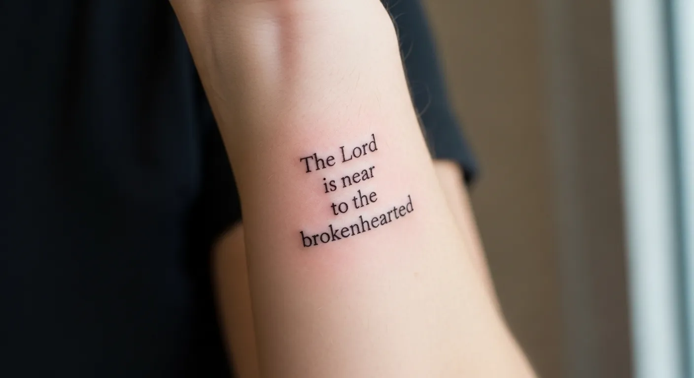21 Soft Scripture Tattoos That Feel Light and Intentional